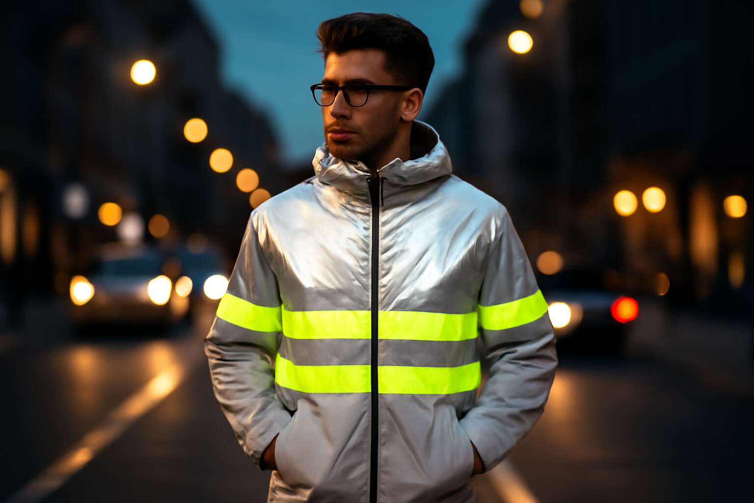 Stay Safe and Stylish with the Ultimate Reflective Jacket for Men for ...