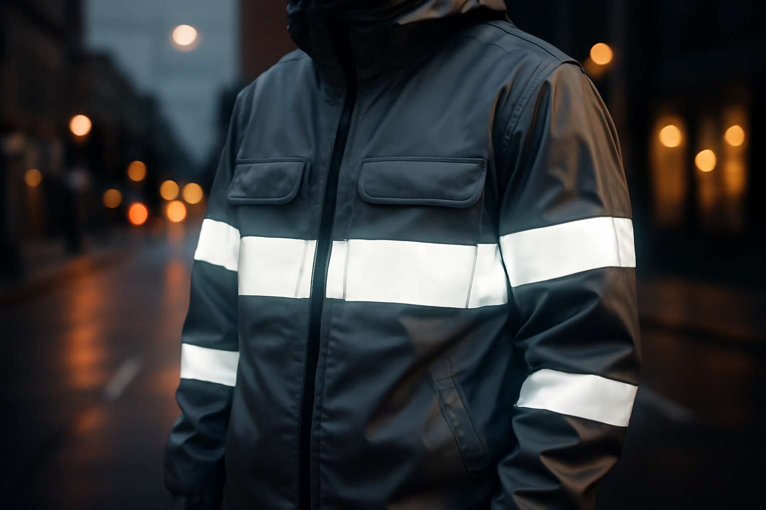 Stay Safe and Stylish with the Ultimate Reflective Utility Jacket for ...